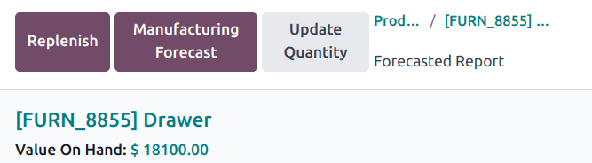 Inventory adjustments — Odoo master documentation