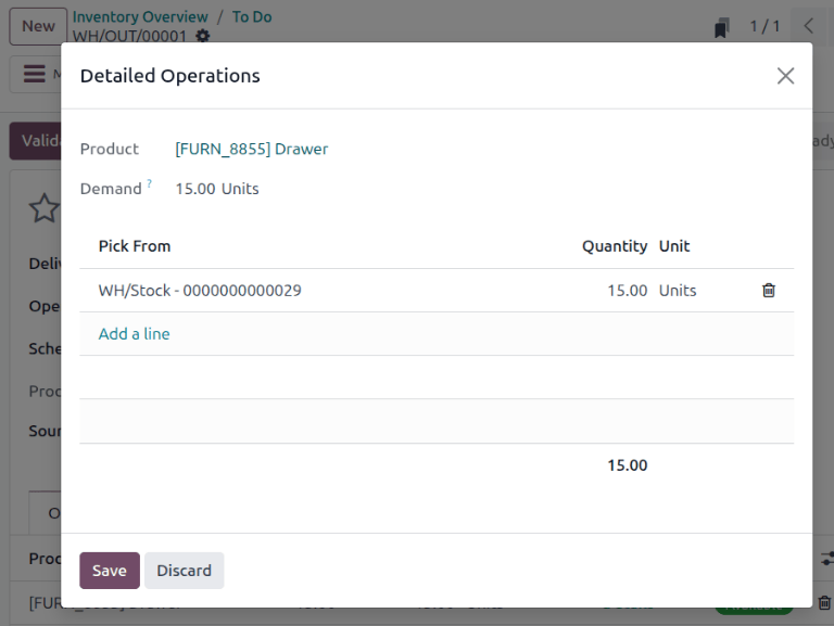 Lot numbers — Odoo master documentation