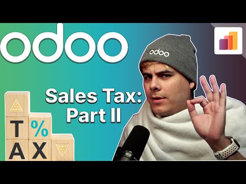 Sales Tax: Part 2 | Odoo