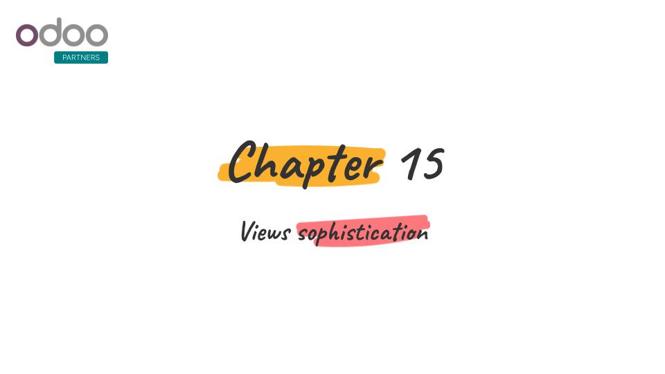 Advanced Views Intro | Odoo