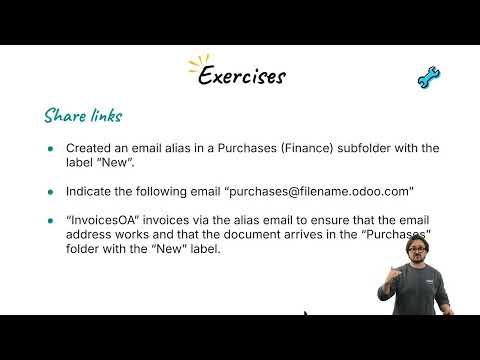 3. Documents - Folder creation - Exercise - Presentation | Odoo
